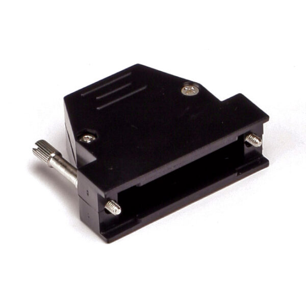 D-SUB 25 PIN PLASTIC COVER(BLACK) - Professional Broadcast Solutions