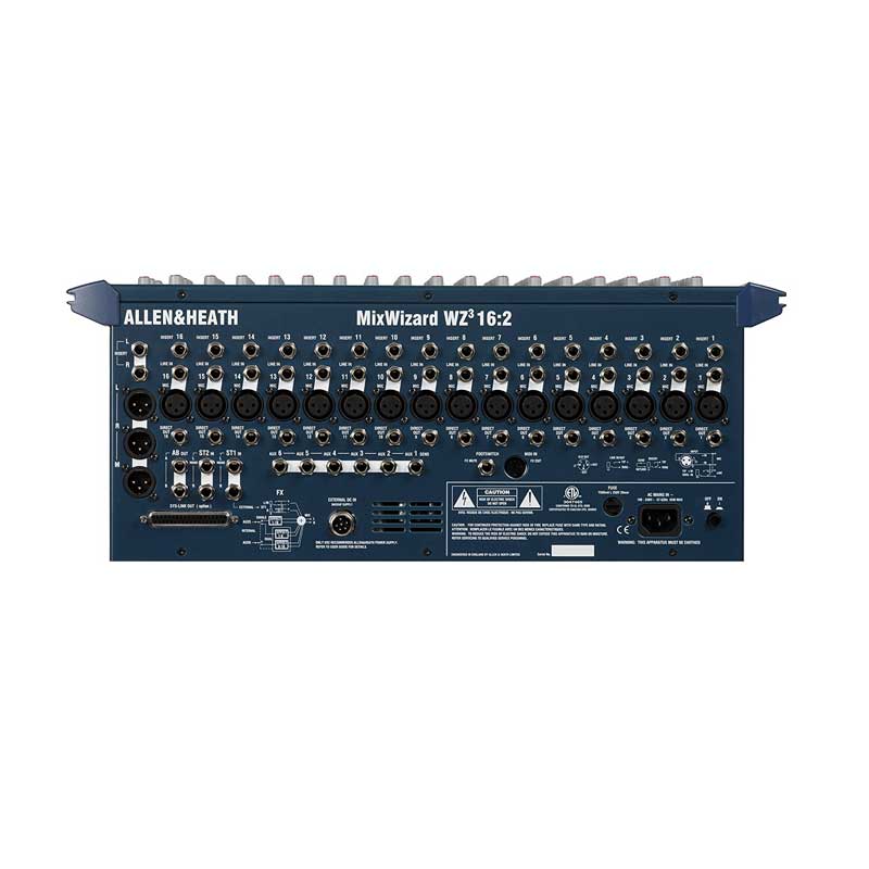 Allen & Heath MixWizard3 WZ3 16:2 16 Channel PA Mixer - Professional ...